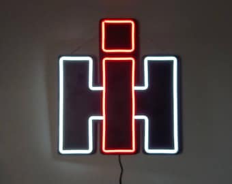 International Harvester Neon Sign - Etsy