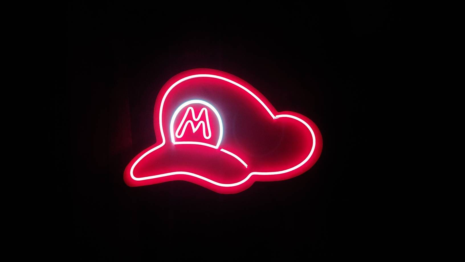 Super Mario Hat LED Neon Sign | Etsy