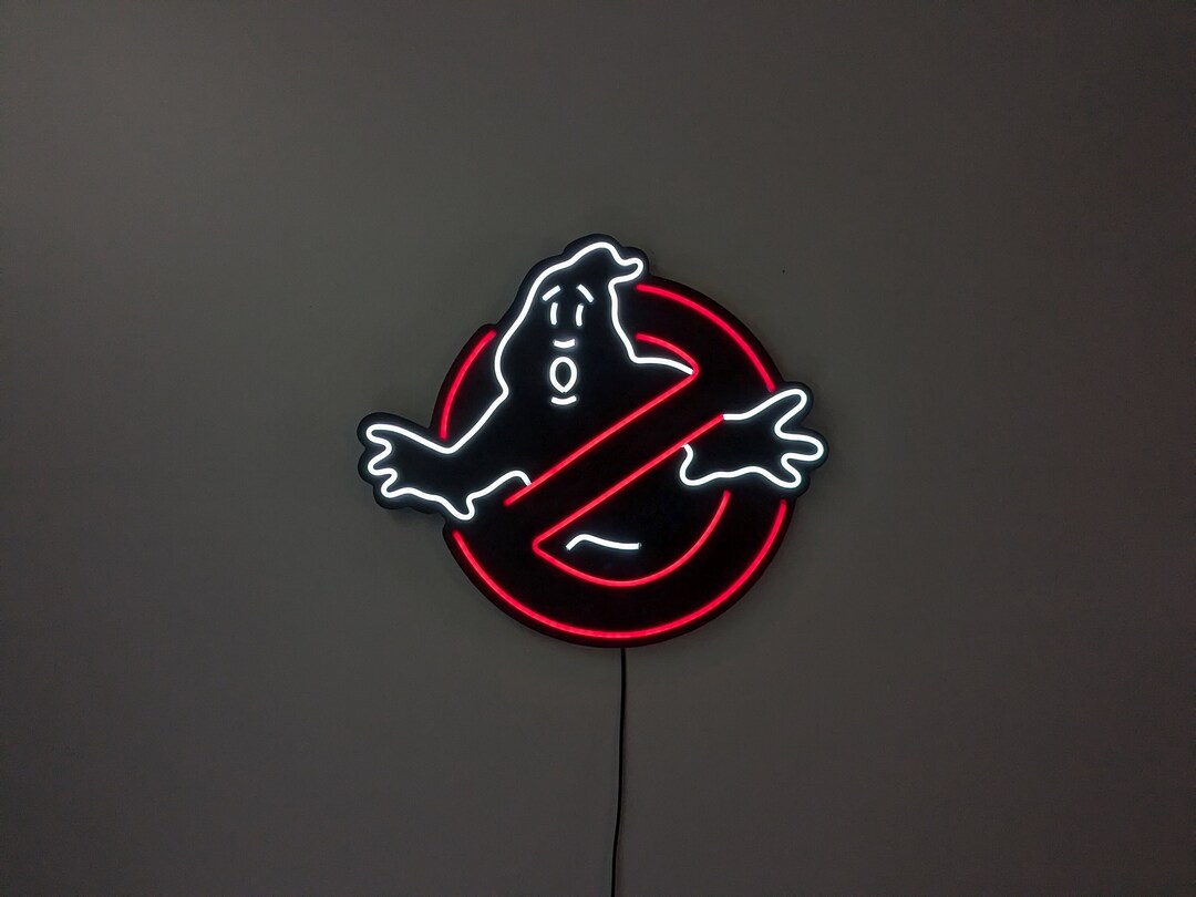 Ghostbusters LED Neon Sign - Etsy