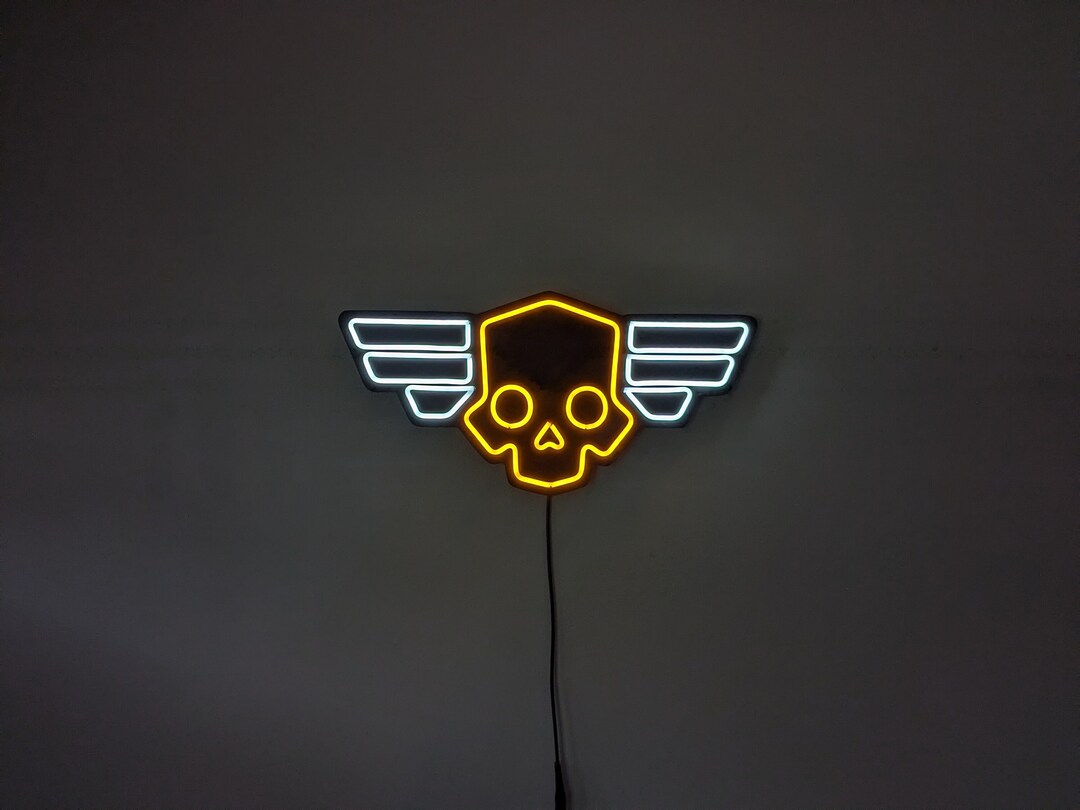 Helldivers 2 LED Neon Sign SPREAD DEMOCRACY - Etsy