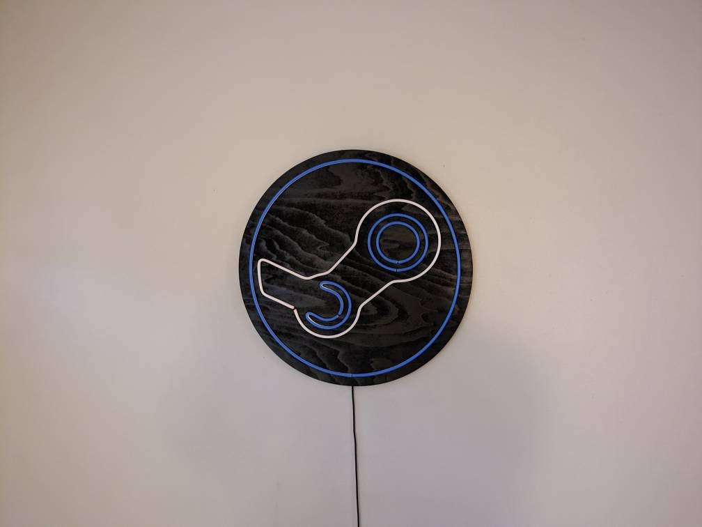 Steam Powered LED Neon Sign - Etsy