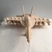 Jet Airplane Fighter... Wood Model Completely Constructed - Etsy