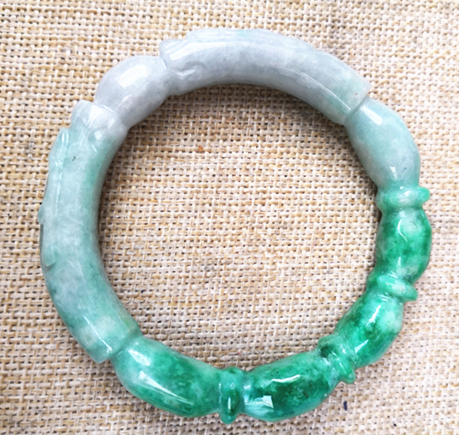 Natural Jade Carving Dragon Bracelet the Inside Diameter 2.24 - Etsy