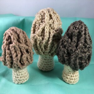 Morel Mushrooms Crochet Pattern - PDF - English - Etsy