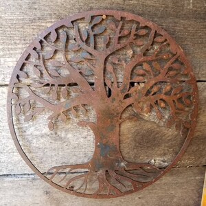 Tree of Life Metal Sign - Etsy