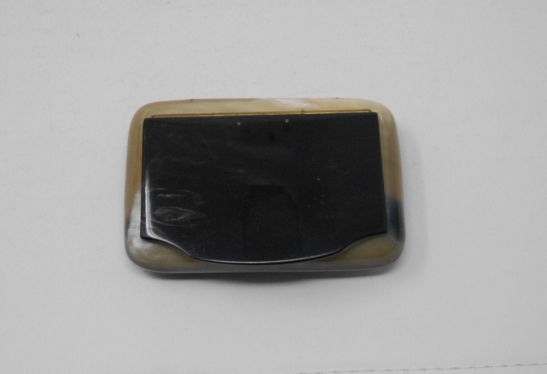 Superb Vintage Snuff Box Snuff Box Real Horn 1930 ART DECO - Etsy