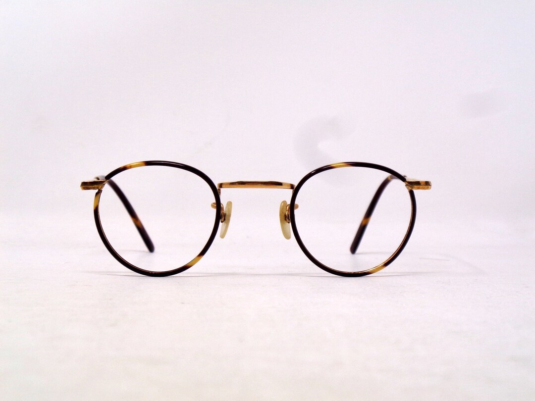Fabulous Vintage Glasses Eyeglasses 1930 Gold Lined Carved Frame France ...