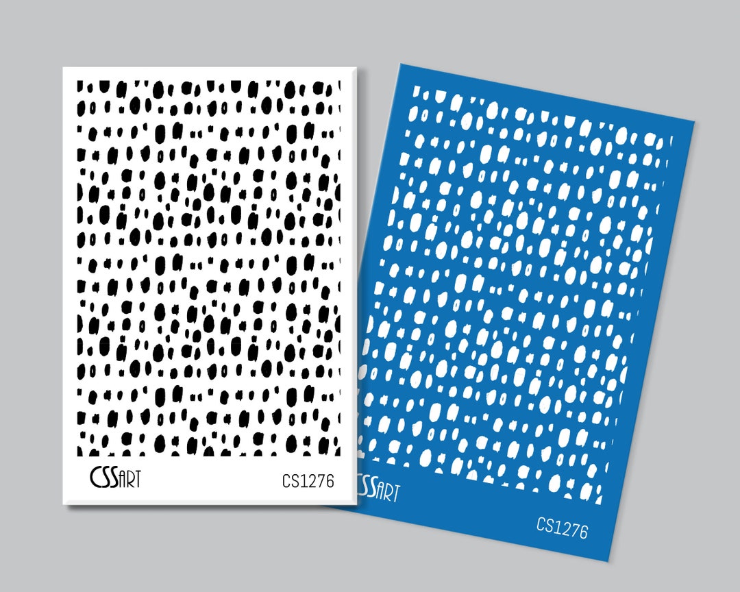 Classic Print Silk Screen Stencil for Polymer Clay , Reusable Silk ...