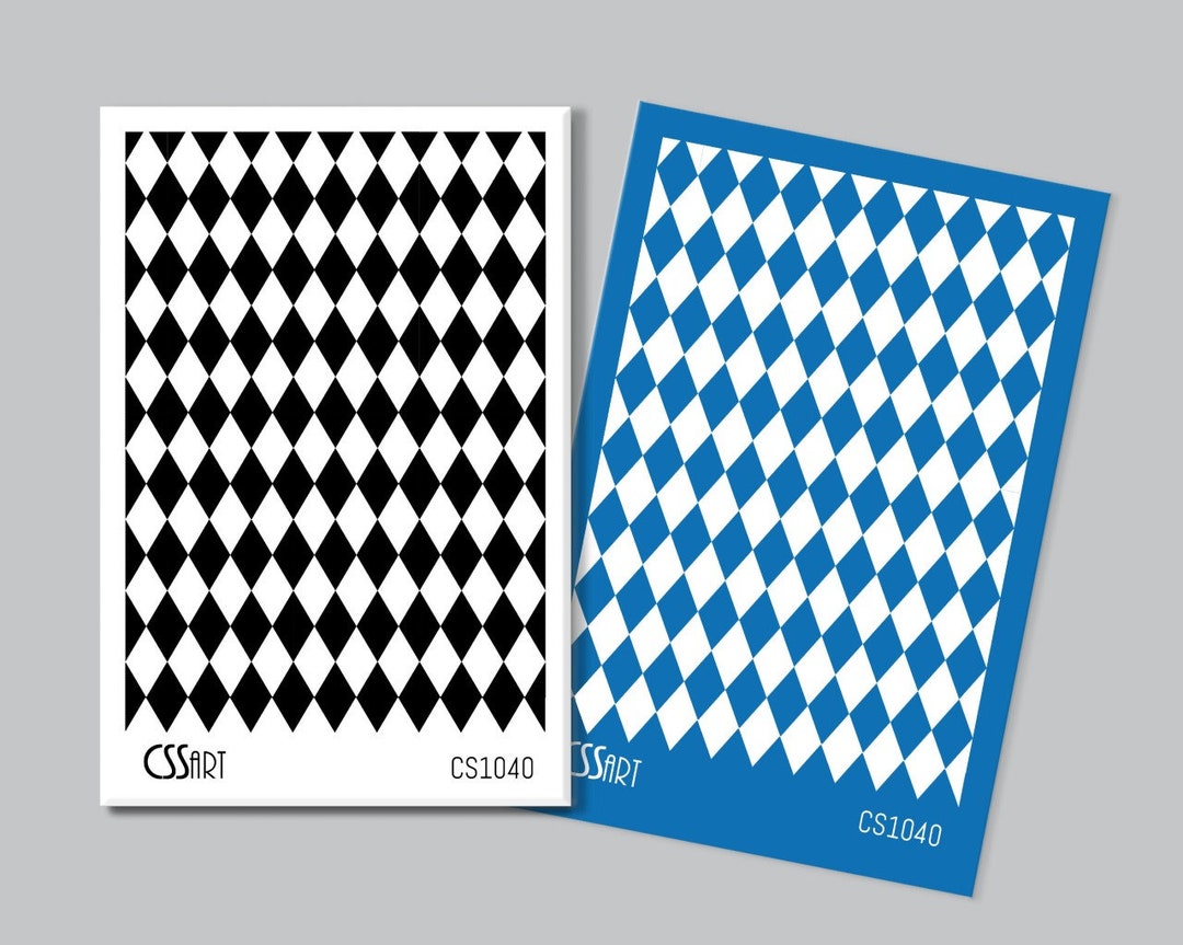 Classic Print Silk Screen Stencil for Polymer Clay , Reusable Silk ...