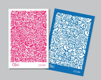 Daisy Print Polymer Clay Silkscreen Reusable Silk Screen - Etsy