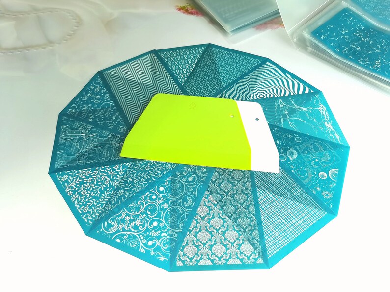 Ancient Stencil Pattern for Polymer Clay Reusable Silk - Etsy