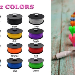 Cable Name Tag | 3D Print Custom Name Clip /personalized Charger Name ...