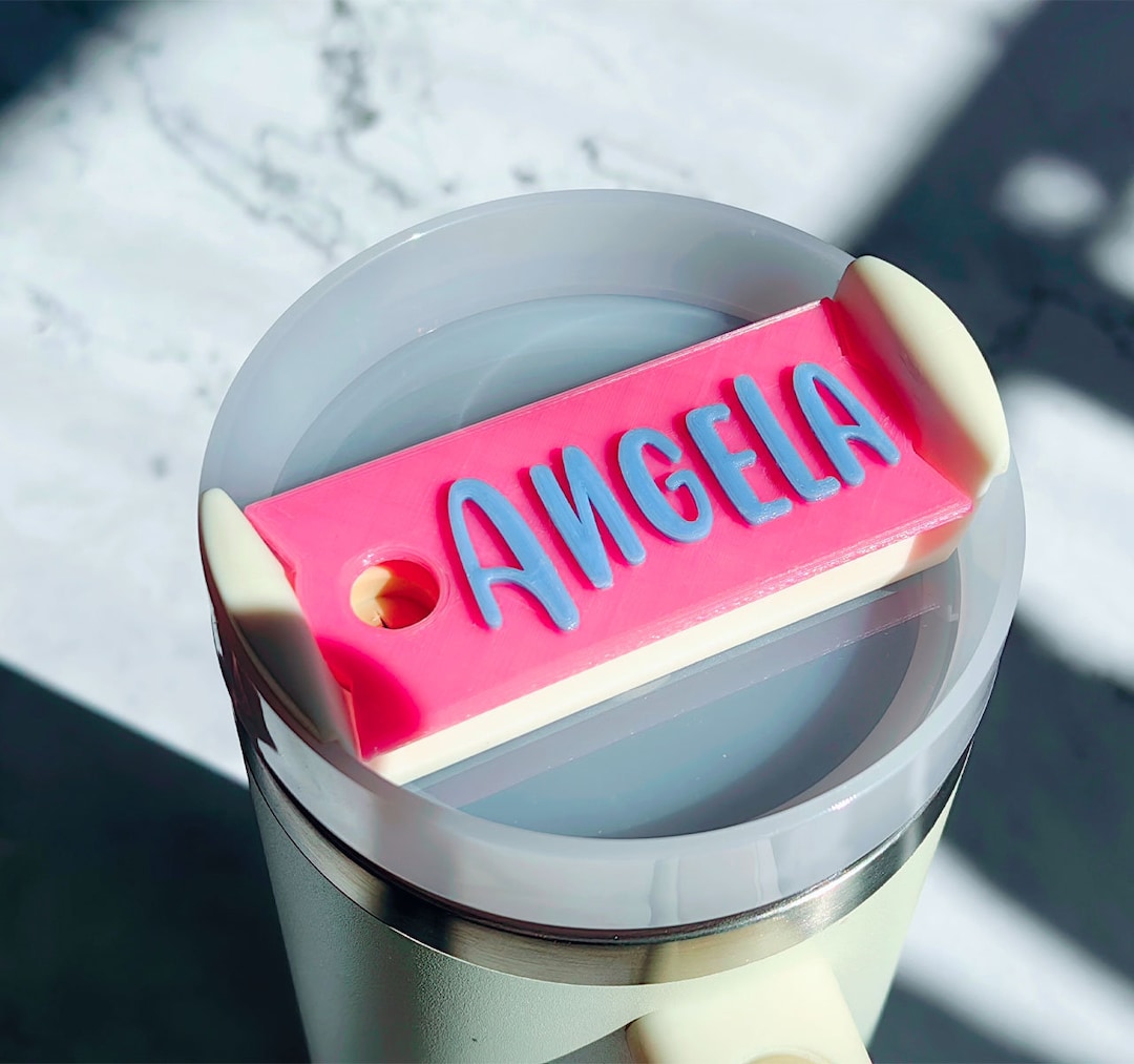 3D Print Tumbler Name Plate,name Tag for Tumbler,40oz/30oz Tumbler Name ...