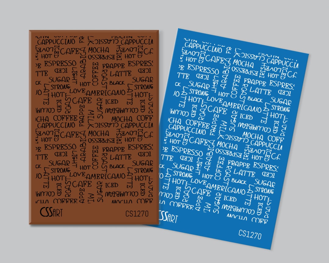 Reusable Silk Screen Stencil polymer Clay Silk Screen cute Pattern ...