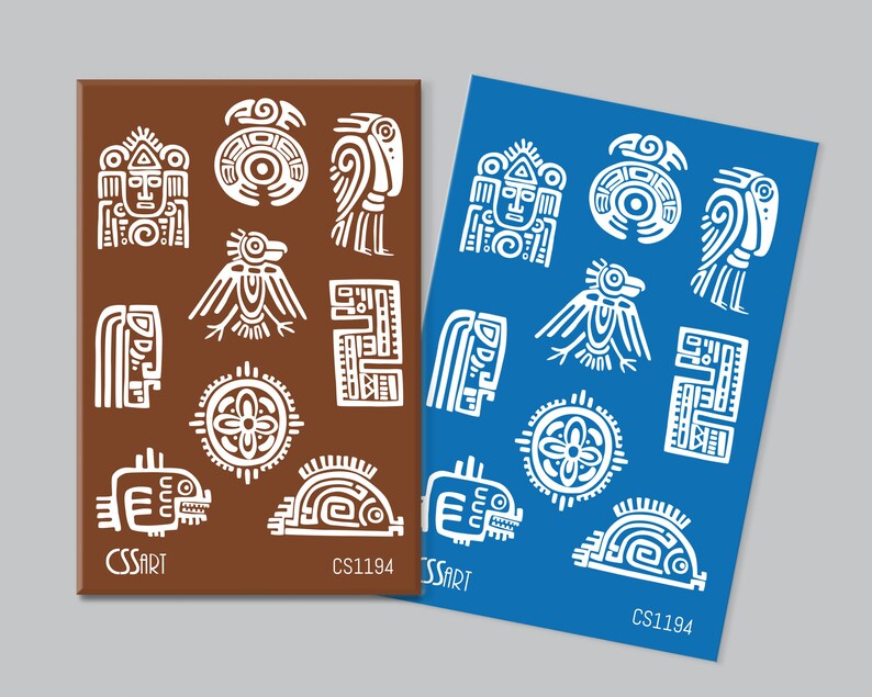 Ancient Stencil Pattern for Polymer Clay Reusable Silk - Etsy
