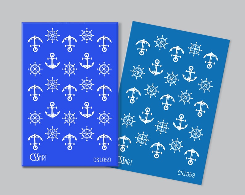 Anchor Style Silk Screen Stencil for Polymer Clay Reusable - Etsy