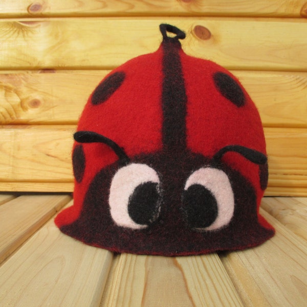 Lady Bug Hat - Etsy