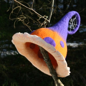 Cute Mushroom Novelty Cap - Perfect for Halloween Party Fun - Etsy