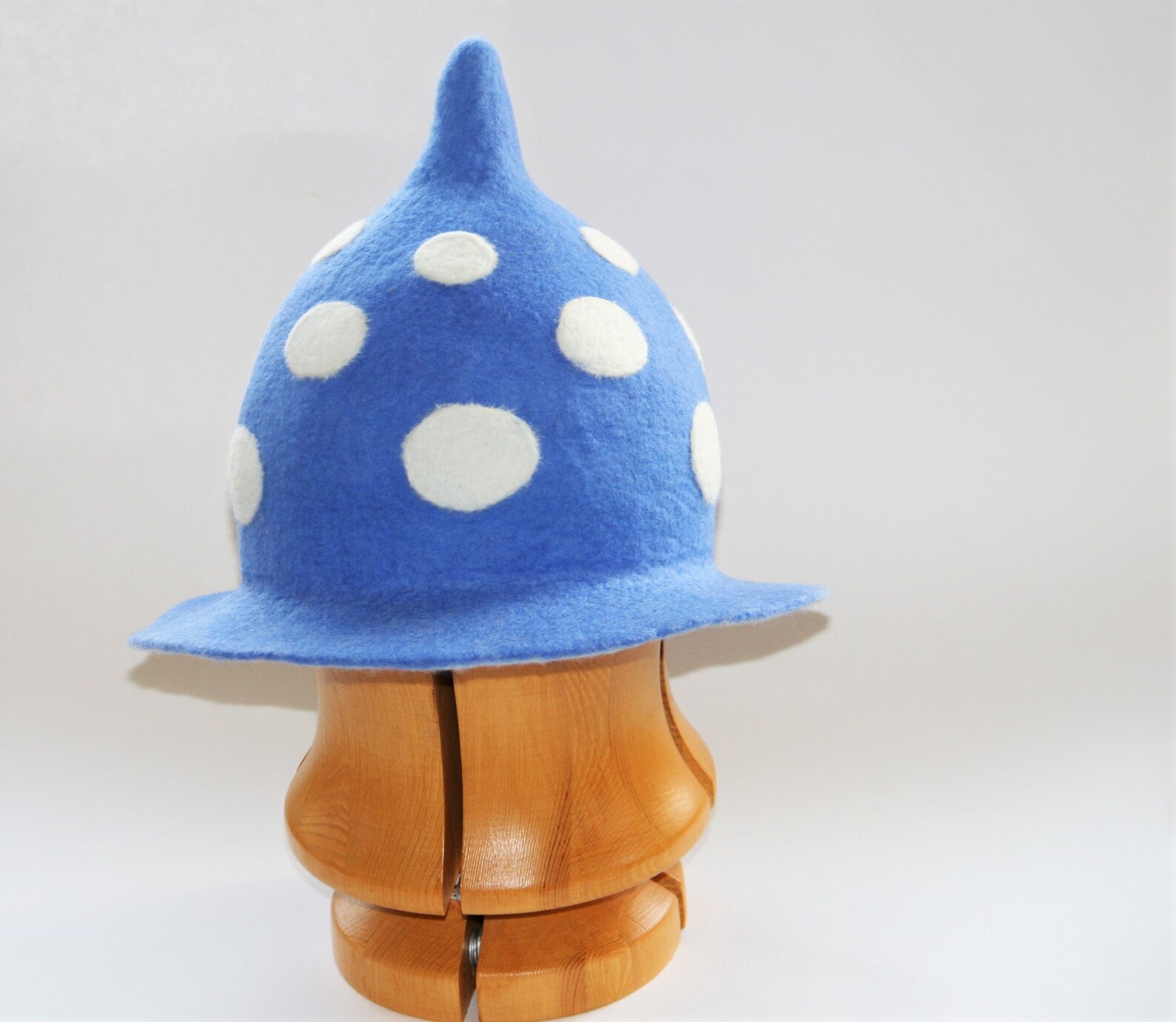 Felt Toadstool Mushroom Costume Hat Polka Dots Forest Elf Hat - Etsy UK