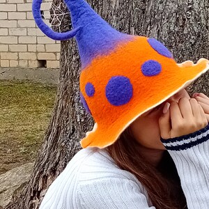 Cute Mushroom Novelty Cap - Perfect for Halloween Party Fun - Etsy