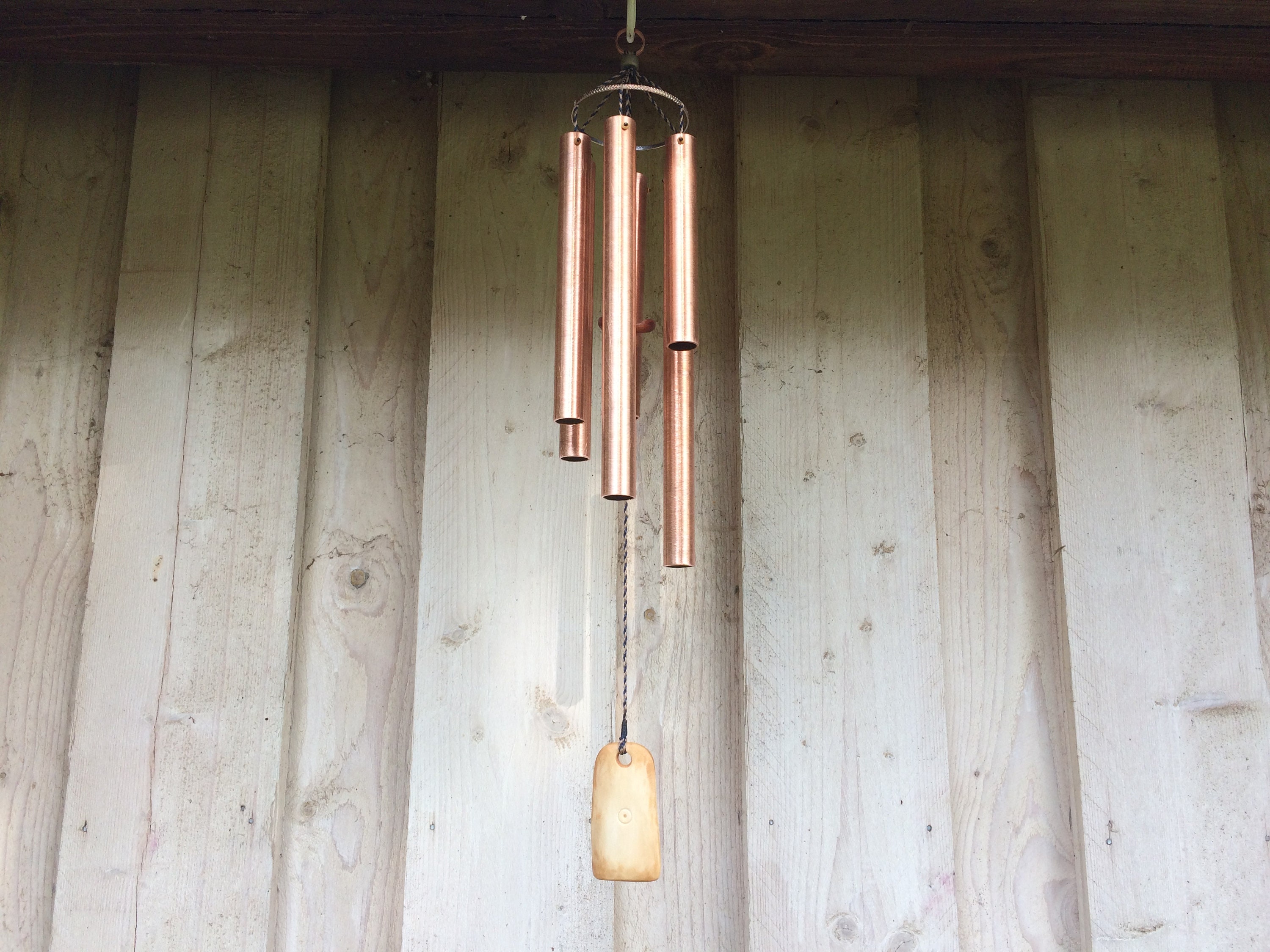 Wind Chime From Copper and Bone - Etsy