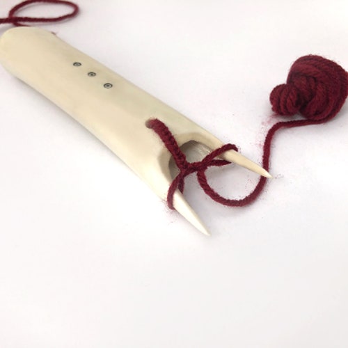 Elk Bone Lucet Ancient Tool Viking Age Tool for Lucet Cord | Etsy