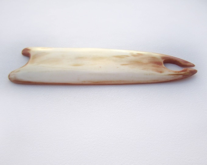 Elk Bone Inkle Weaving Shuttle – Durable, Archaic and Natural Tool - Etsy