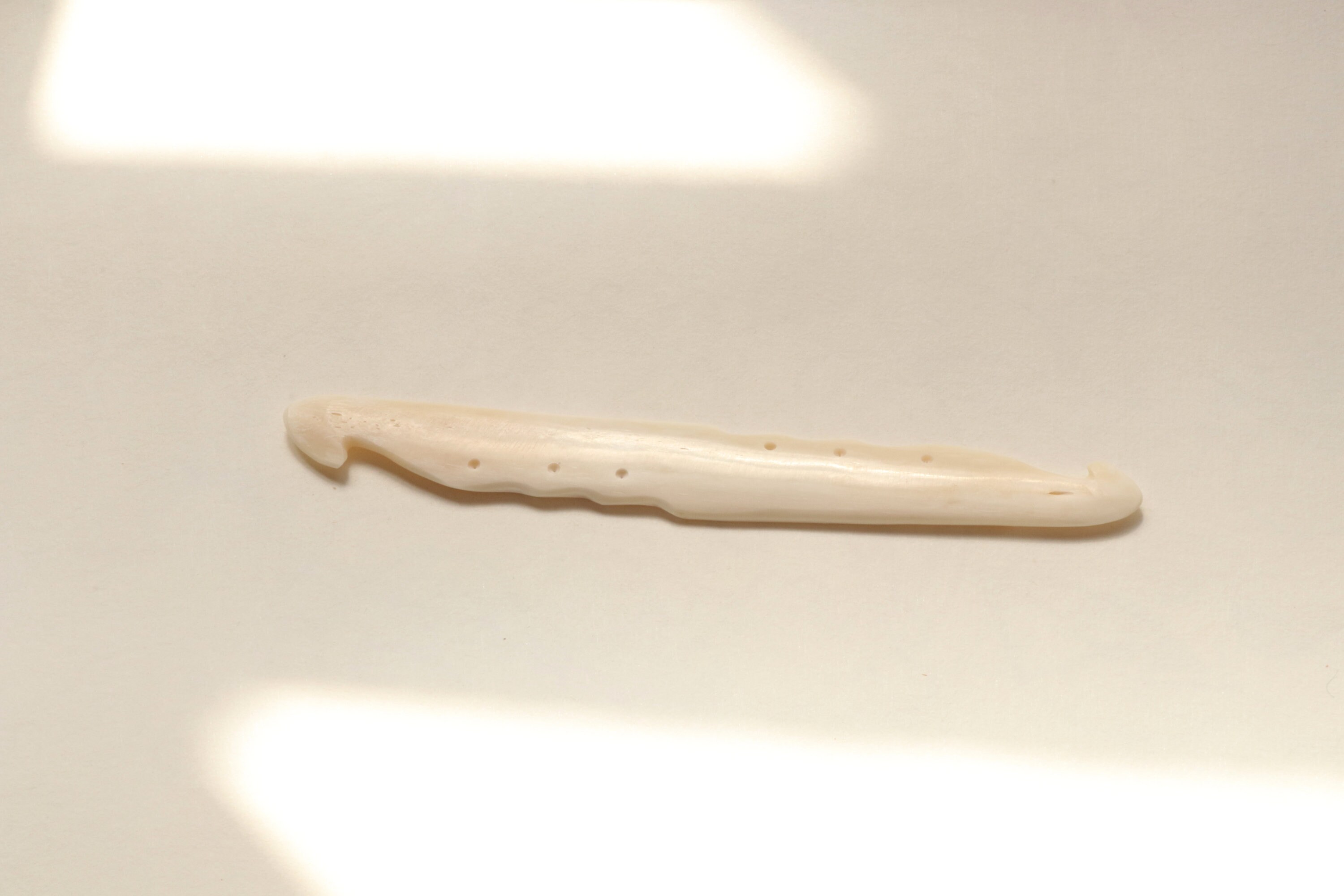 Elk Bone Reed Hook, Ancient and Nature Loom Tool, 1mm-1,5mm Thickness ...