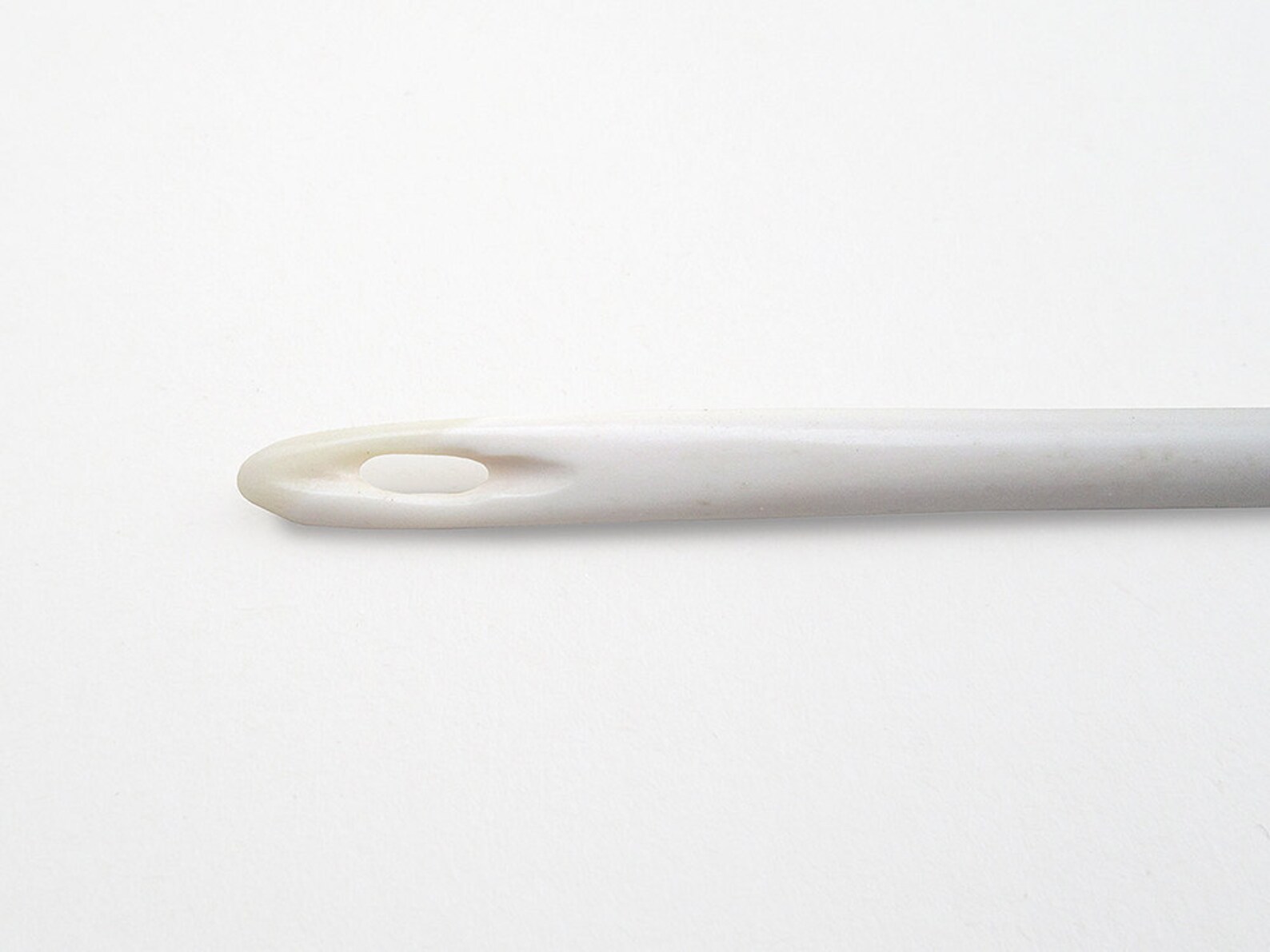 White Elk Bone Knooking Hook Durable Archaic and Natural | Etsy