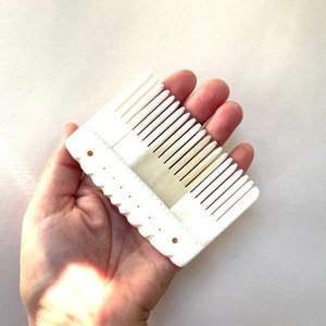 Bone Comb, Hand Carved, 7 X 10 Cm, Unique, Ancient Accessory - Etsy