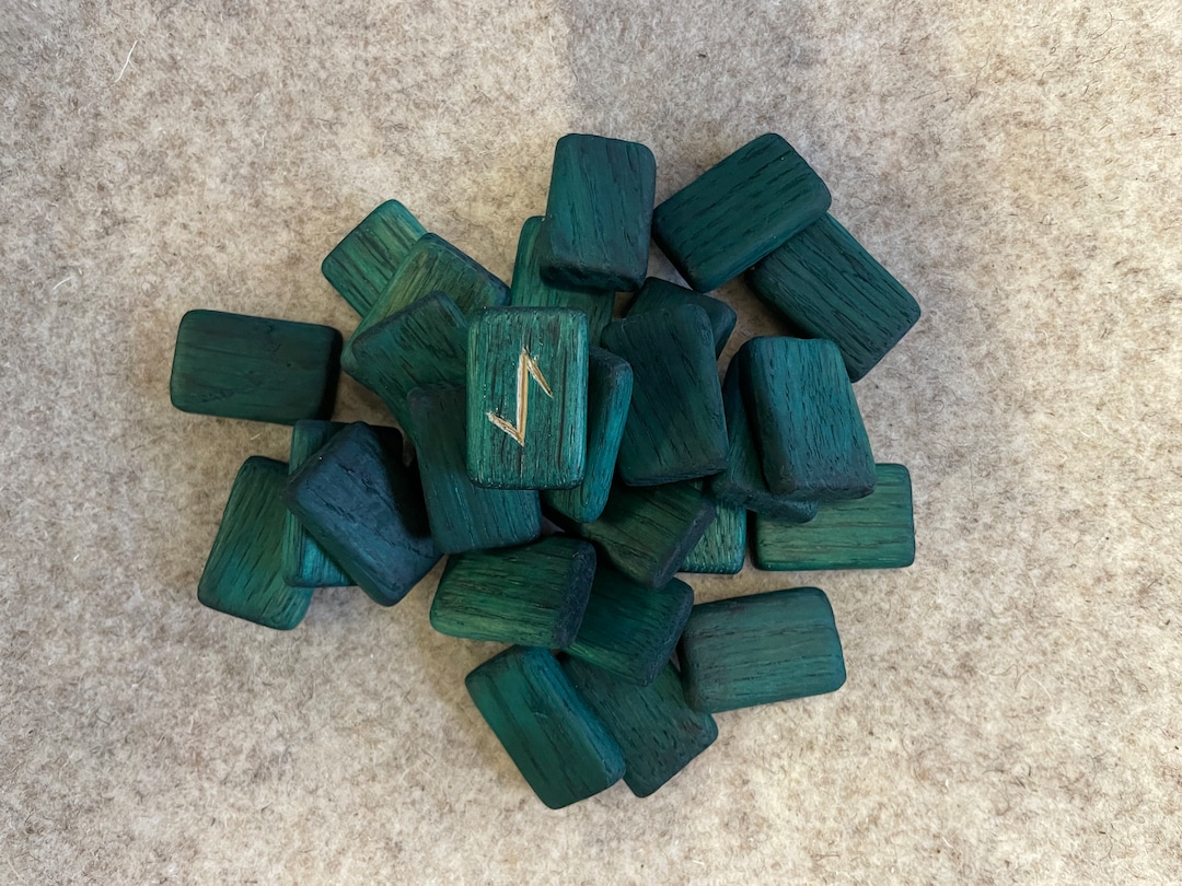 Oak Tree Blank Rune Set (25) to Your Own Rune Project - Etsy