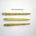 Bone Needle Dyed With Plants for Nalbinding. Archaic Style and Natural ...