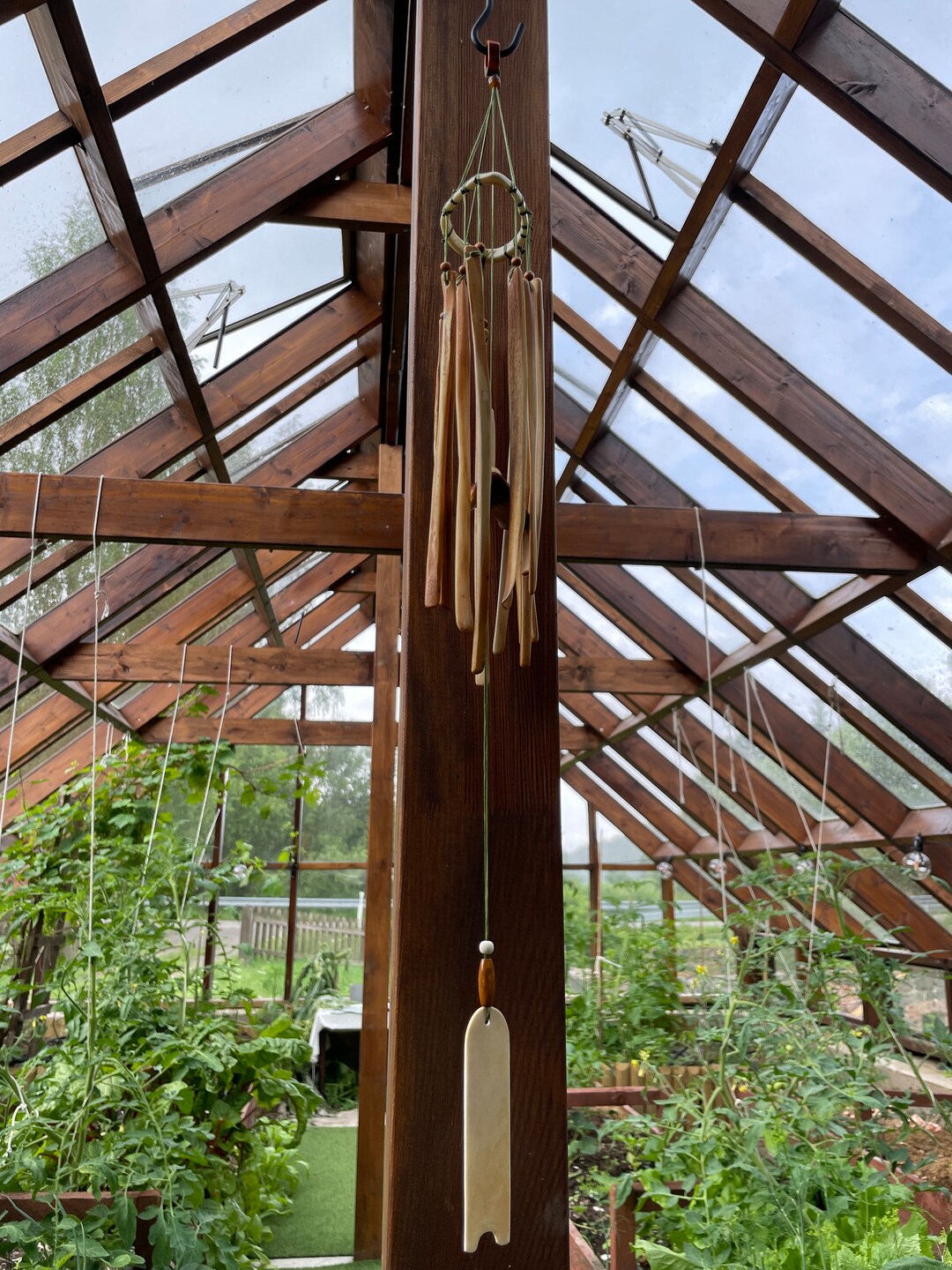 Wind Chime From Bone, Garden Decor, Natural Material - Etsy