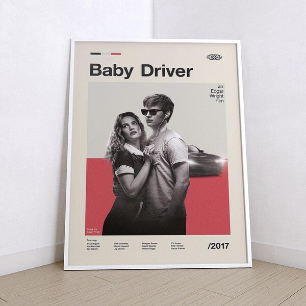 Baby Driver Poster - Etsy