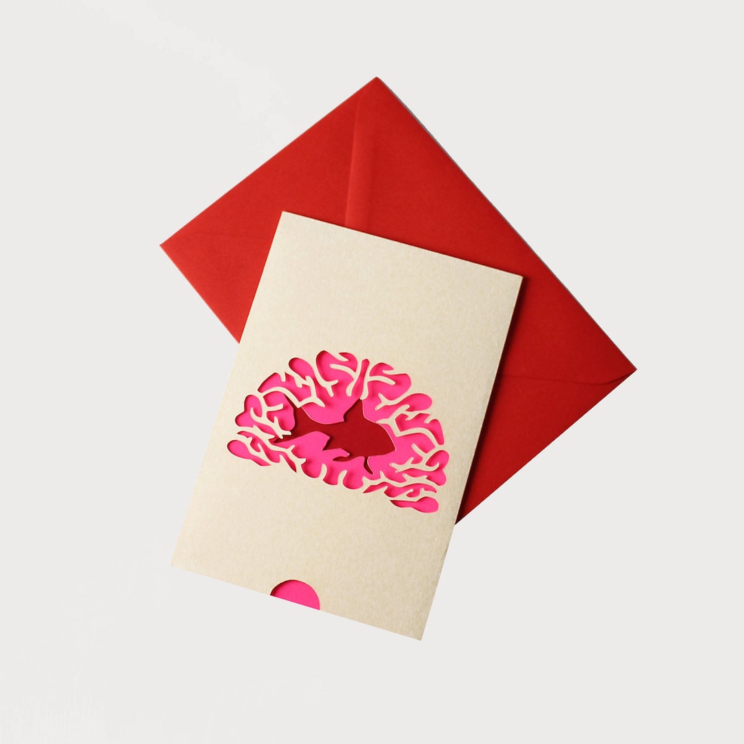 Original Fish Paper Card Memory Message Claire Colin - Etsy