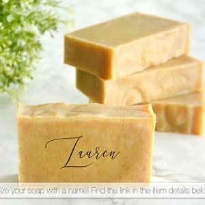Turmeric Soap - Acne Cold Process Soap - Vegan Soap Scrub - All Natural ...