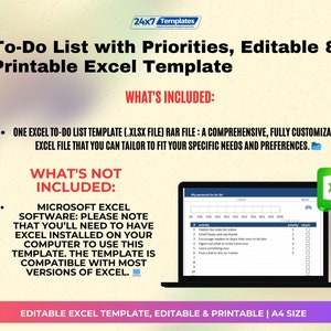 Excel To-do List Template - Organize Tasks Efficiently & Boost ...