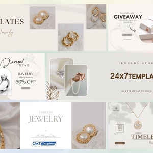 Create Stunning Jewelry Shop Covers & Listings - Customizable Etsy ...