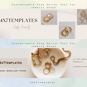 Create Stunning Jewelry Shop Covers & Listings - Customizable Etsy ...