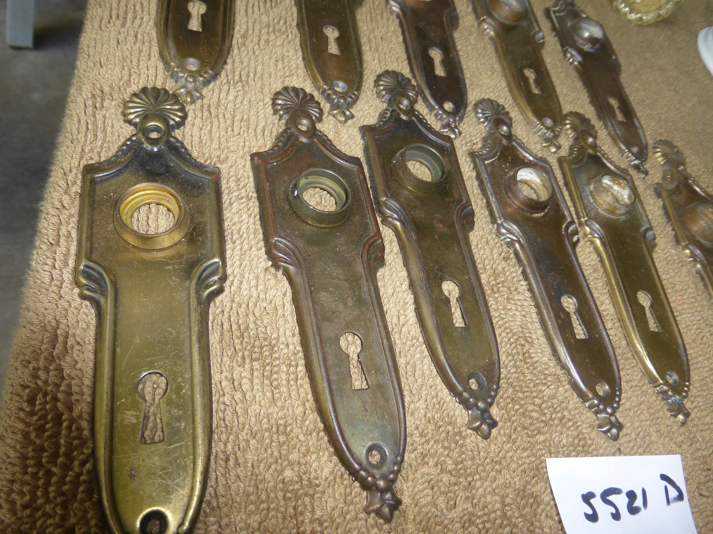 Vintage Antique 22 Pc Deco Door Hardware Set 5521 D | Etsy