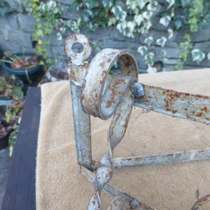 Vintage Antique Metal Hanging Flower Box Holder Planter 120524 A - Etsy