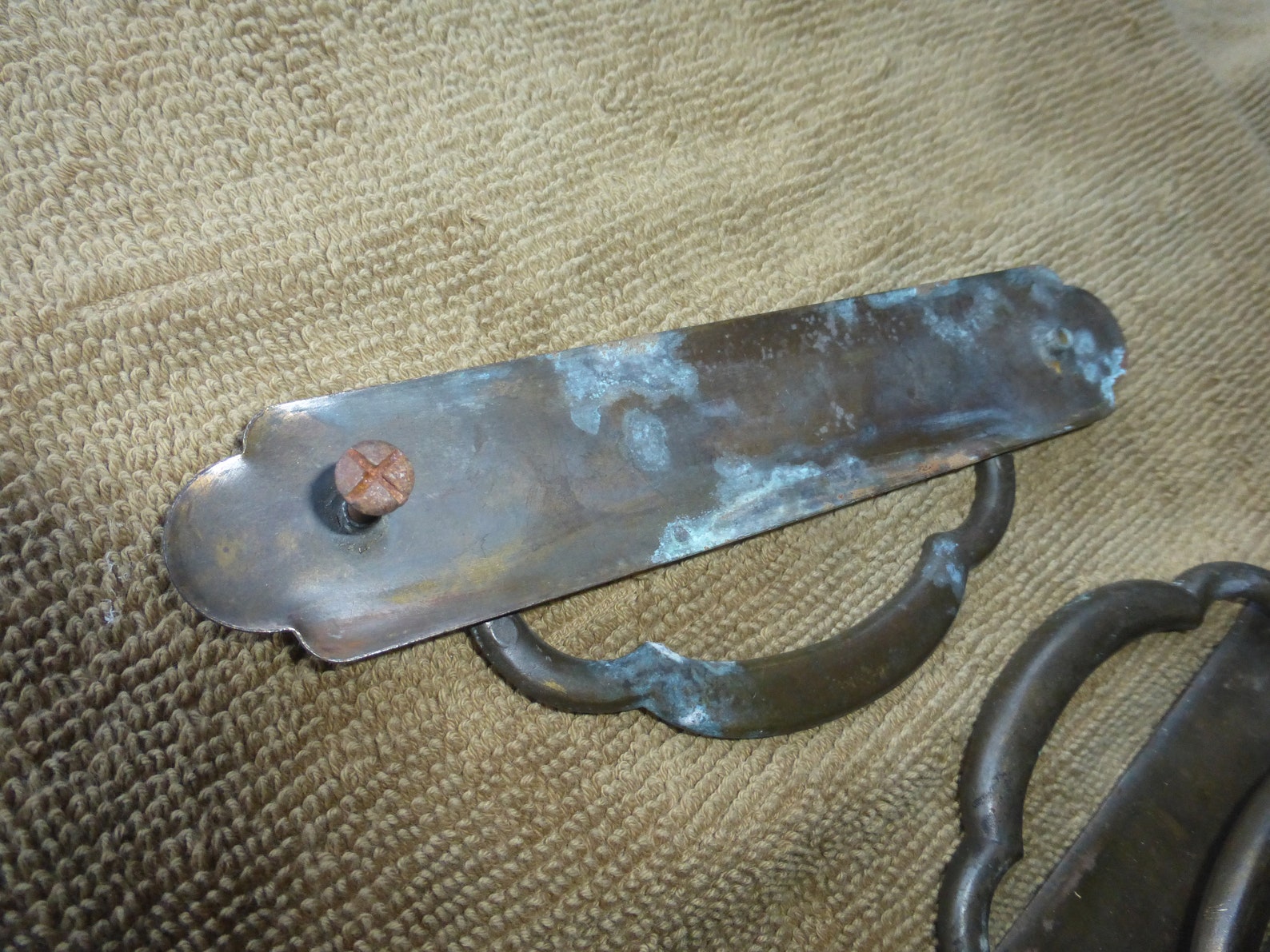 4 Vintage Antique Fancy Trunk Handles Pulls 13122 B | Etsy