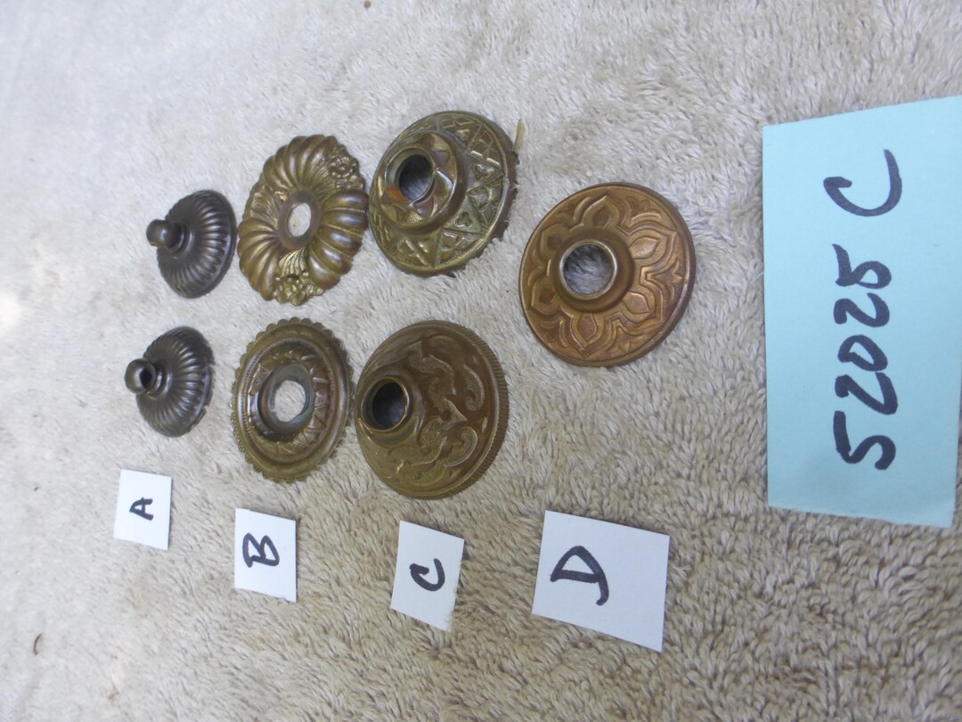 ONE Vintage Antique Escutcheon Decorative Accent 52025 C - Etsy