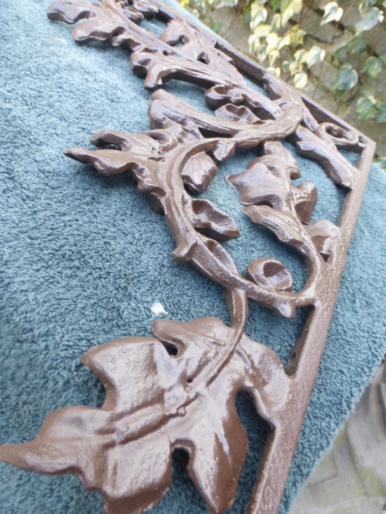 Vintage Antique Lg Cast Iron Victorian Brackets/corbel 30725 D - Etsy