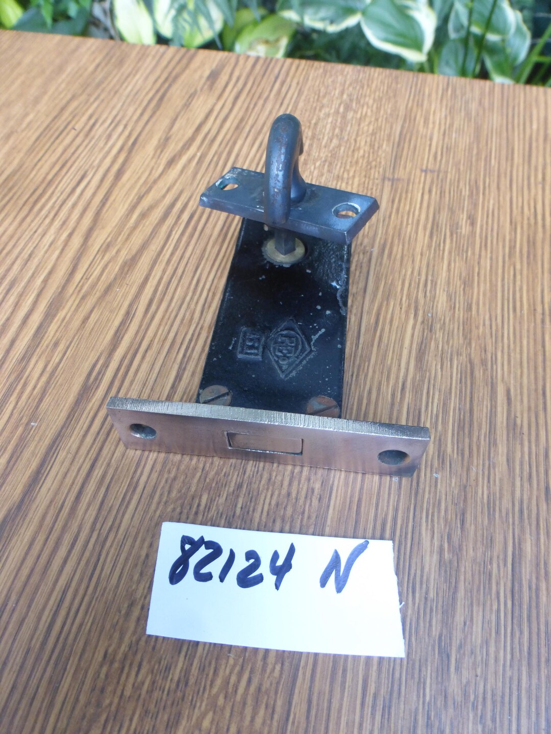 Vintage Antique R&E Brass Thumb Turn Lock Mortise 82124 N - Etsy