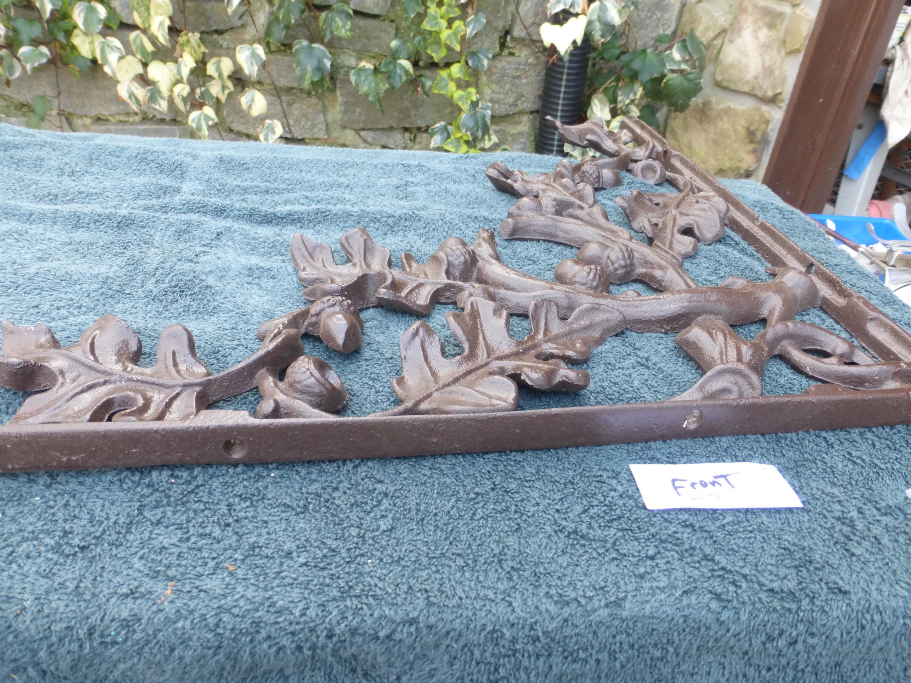 Vintage Antique Lg Cast Iron Victorian Brackets/corbel 30725 D - Etsy