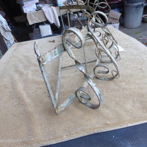 Vintage Antique Metal Hanging Flower Box Holder Planter 120524 A - Etsy