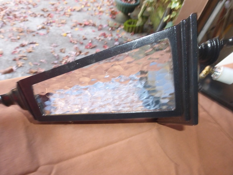 ONE Antique Arts Crafts Tudor Gothic Porch Lantern Wall Light Sconce ...