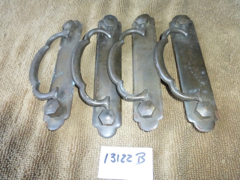 4 Vintage Antique Fancy Trunk Handles Pulls 13122 B - Etsy
