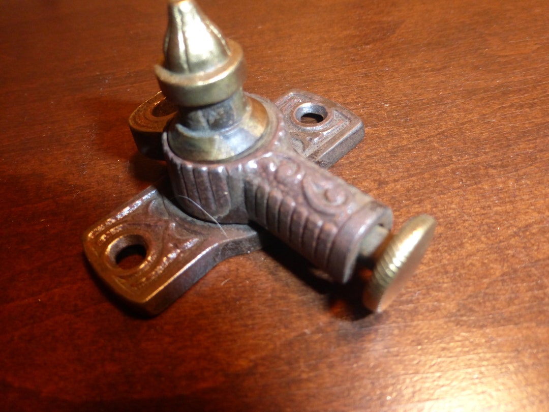 Vintage Antique Brass Iron Window Sash Casement Lock 21924 B - Etsy